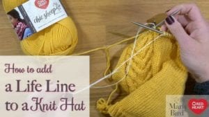 Adding a Lifeline to your Knitting: Video Tutorial | Marly Bird