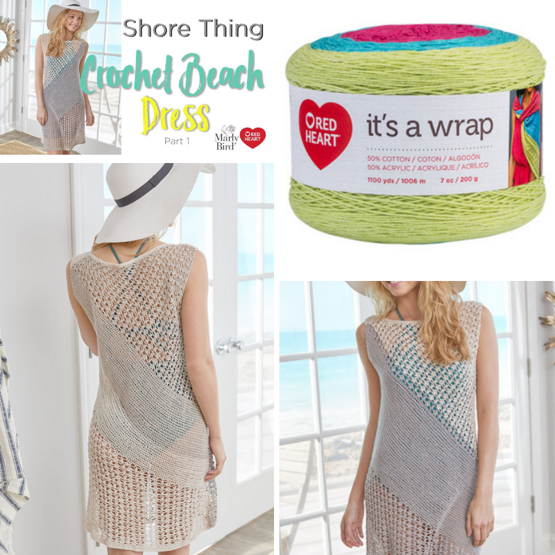 Crochet Beach Cover Up Shore Thing Dress Marly Bird
