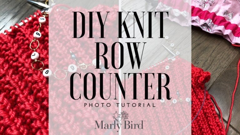 DIY Knit Row Counter | Marly Bird
