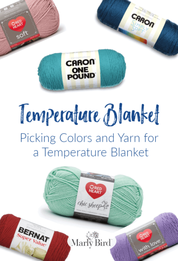 How to Choose Temperature Blanket Colors and Yarn | Marly Bird