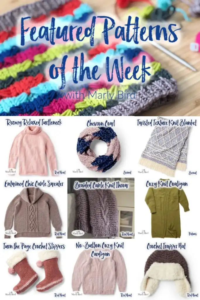 10 FREE Soft and Cozy Patterns for Knit and Crochet | Marly Bird
