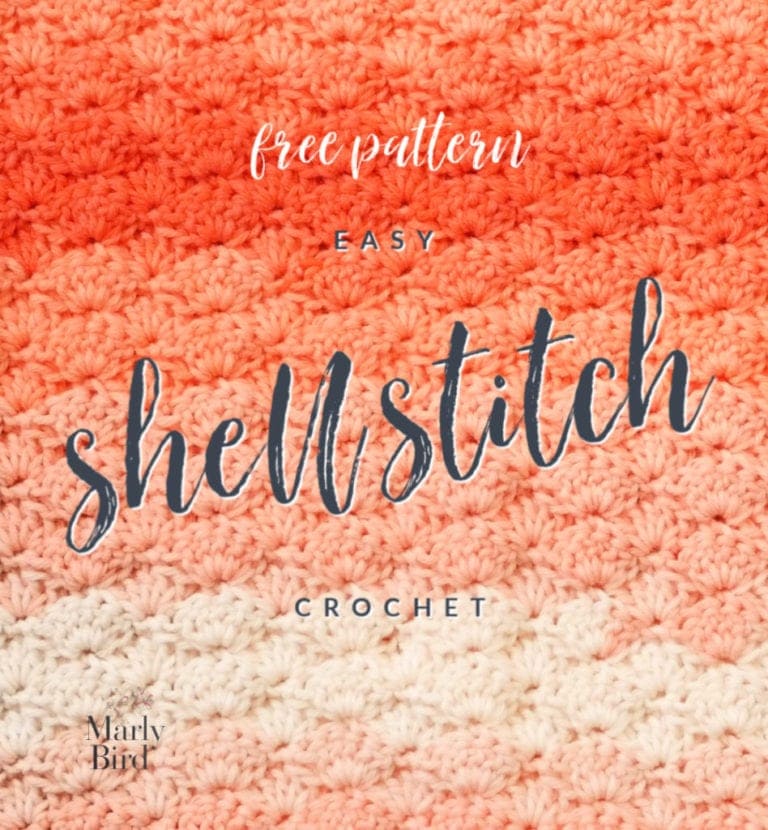 Easy Crochet Shell Stitch Blanket – Free Pattern + Video Tutorial ...