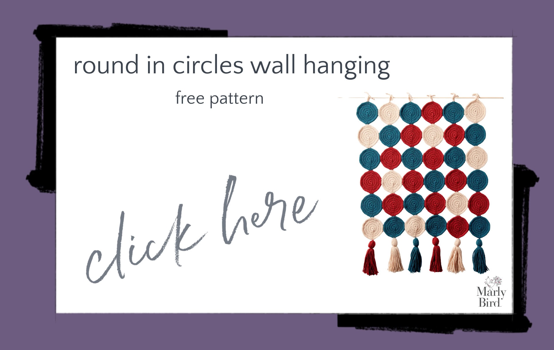 20 Free Circle Patterns to Crochet and Knit | Marly Bird