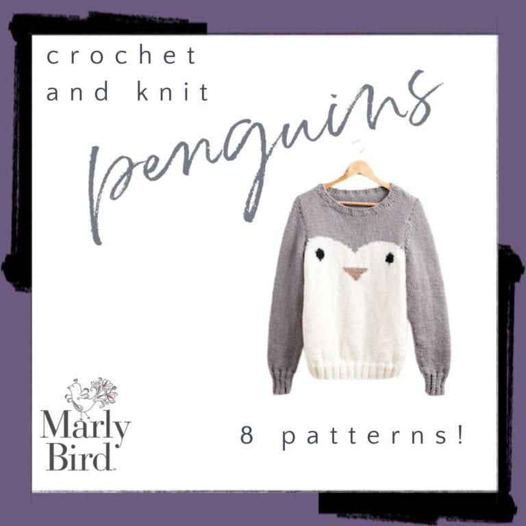 Knitting, Crocheting, and Tunisian Crochet Patterns | Marly Bird