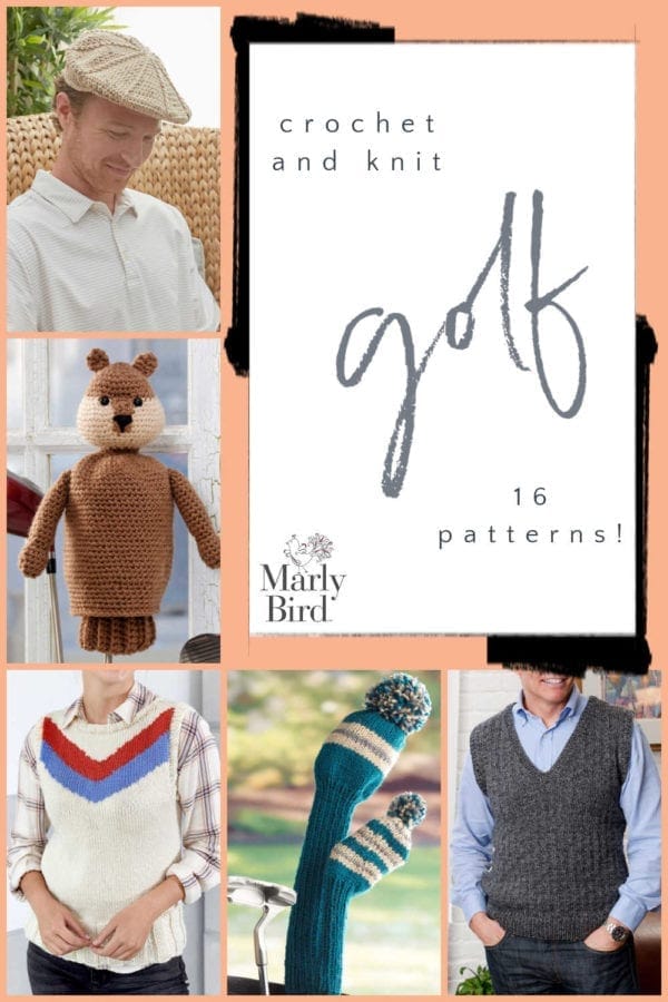 16 Free Golf Patterns to Knit and Crochet | Marly Bird