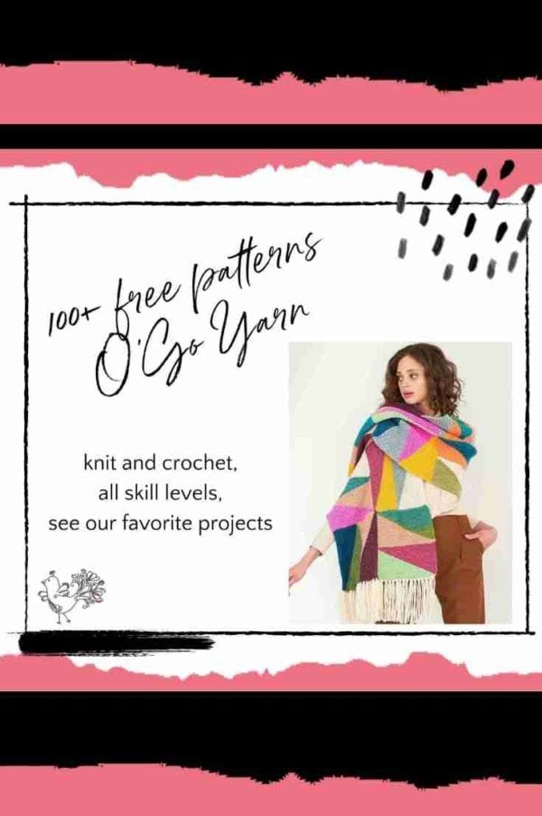 100+ O'Go Yarn Patterns: Free, Knit and Crochet Patterns Using New ...