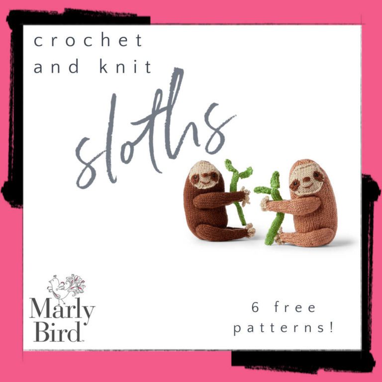 Knitting, Crocheting, and Tunisian Crochet Patterns | Marly Bird