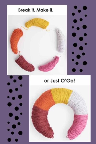 2 Ways to Use O'Go Yarn Colors: Break It. Make It. Or Just O'Go ...
