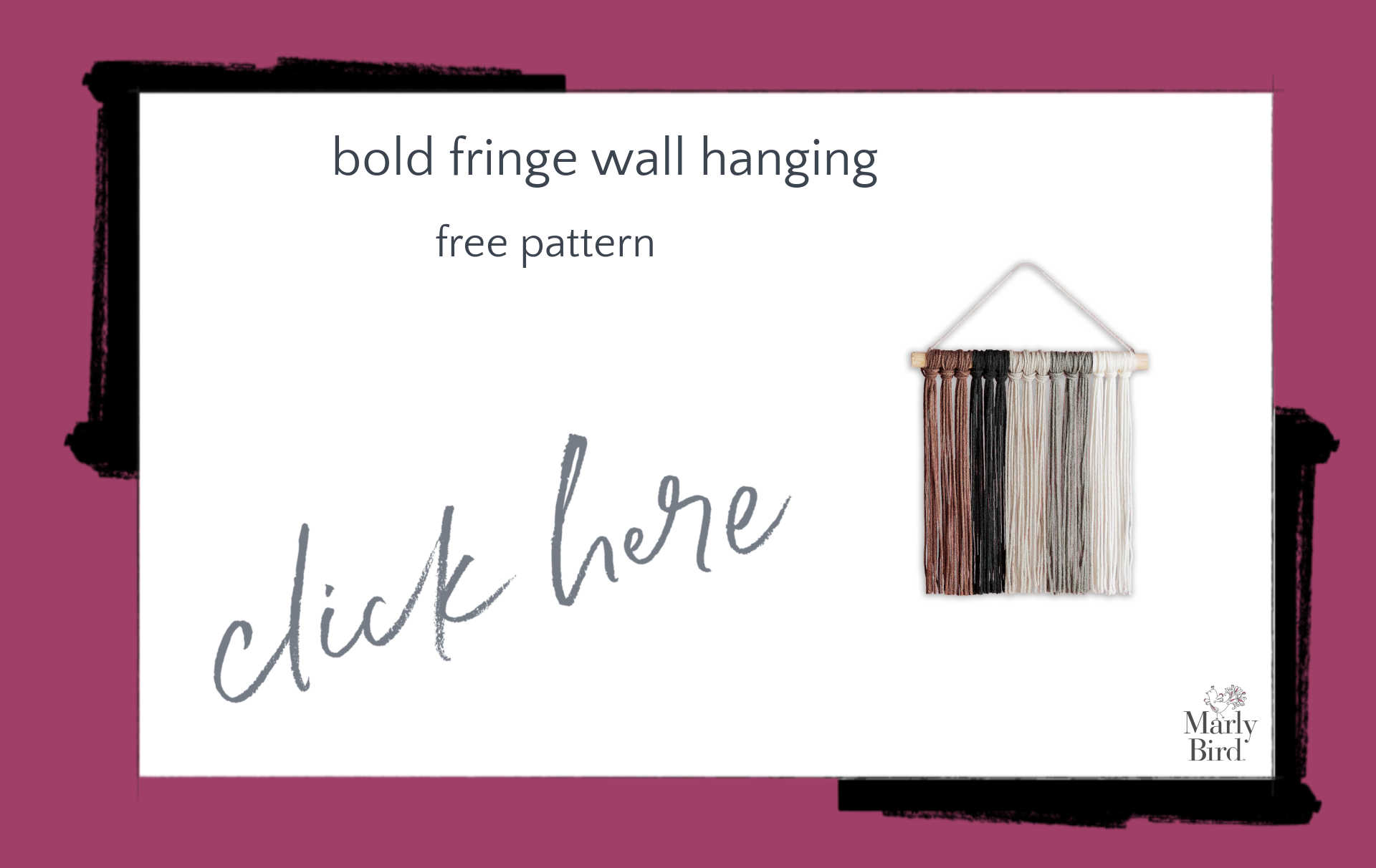 89 Free Fringe Patterns to Crochet and Knit | Marly Bird