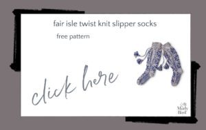 53 Free Knit Fair Isle Accessory Patterns | Marly Bird