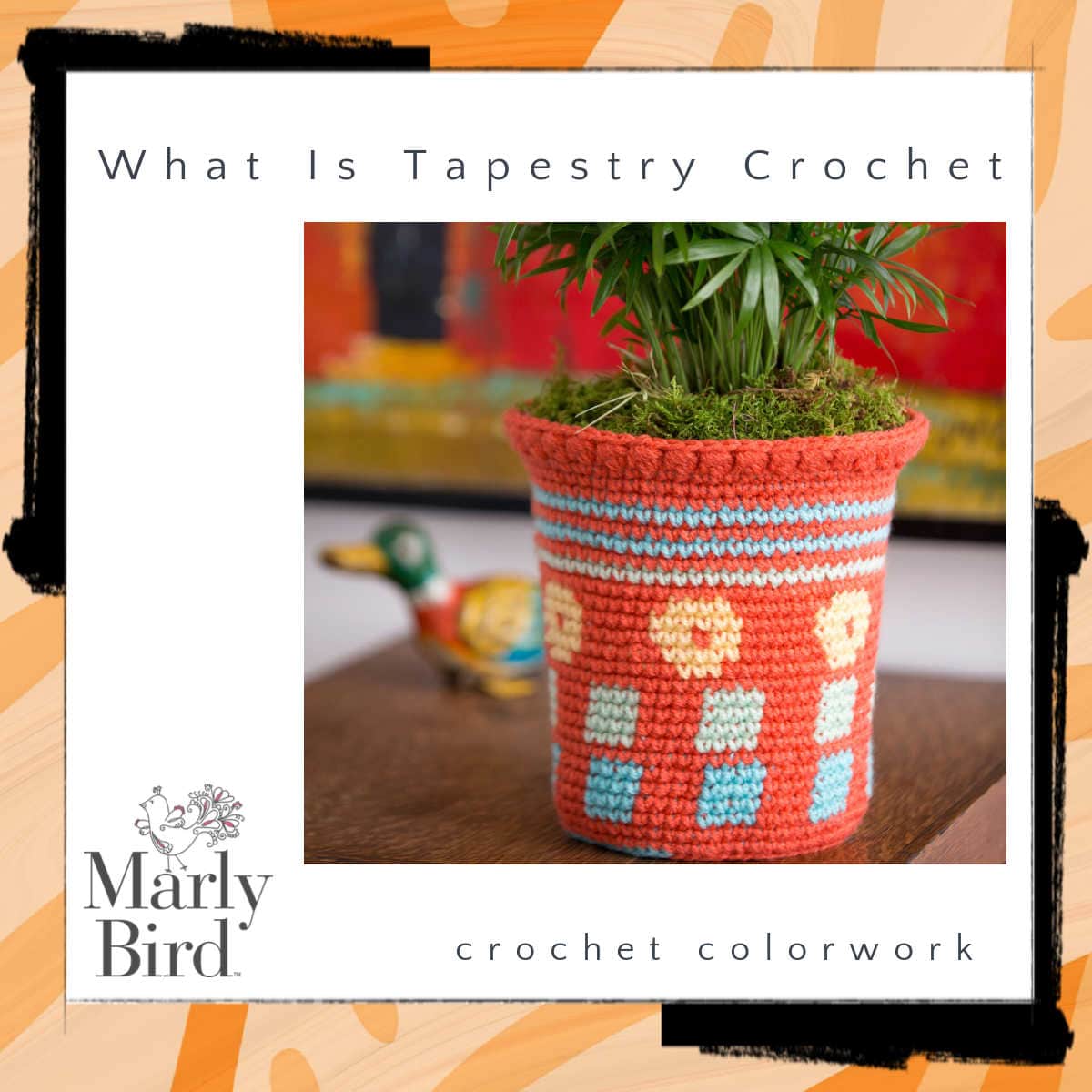 6 Crochet Techniques To Use With Grid Color Charts | Marly Bird