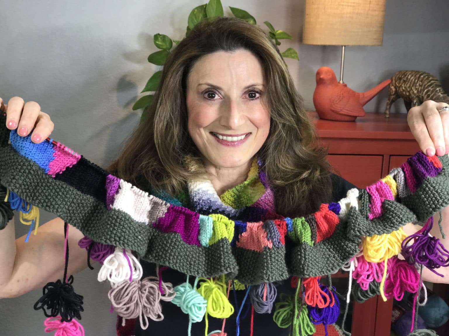 Dream Intarsia Knit Blanket - Free Pattern || Marly Bird