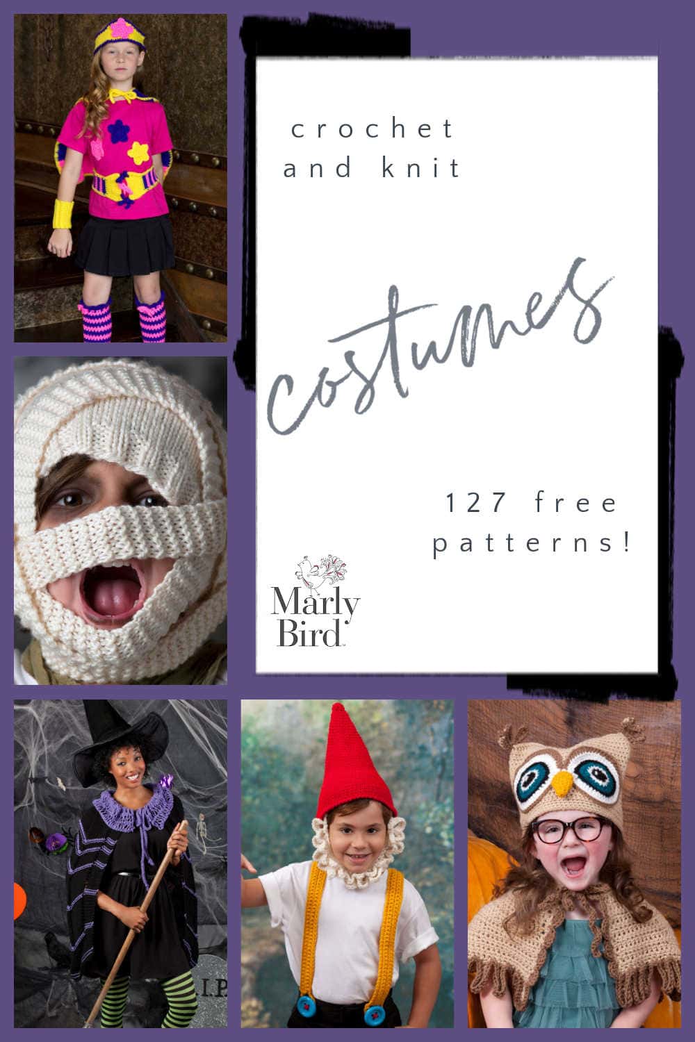 100+ Knit and Crochet Costumes for Dress-Up | Marly Bird