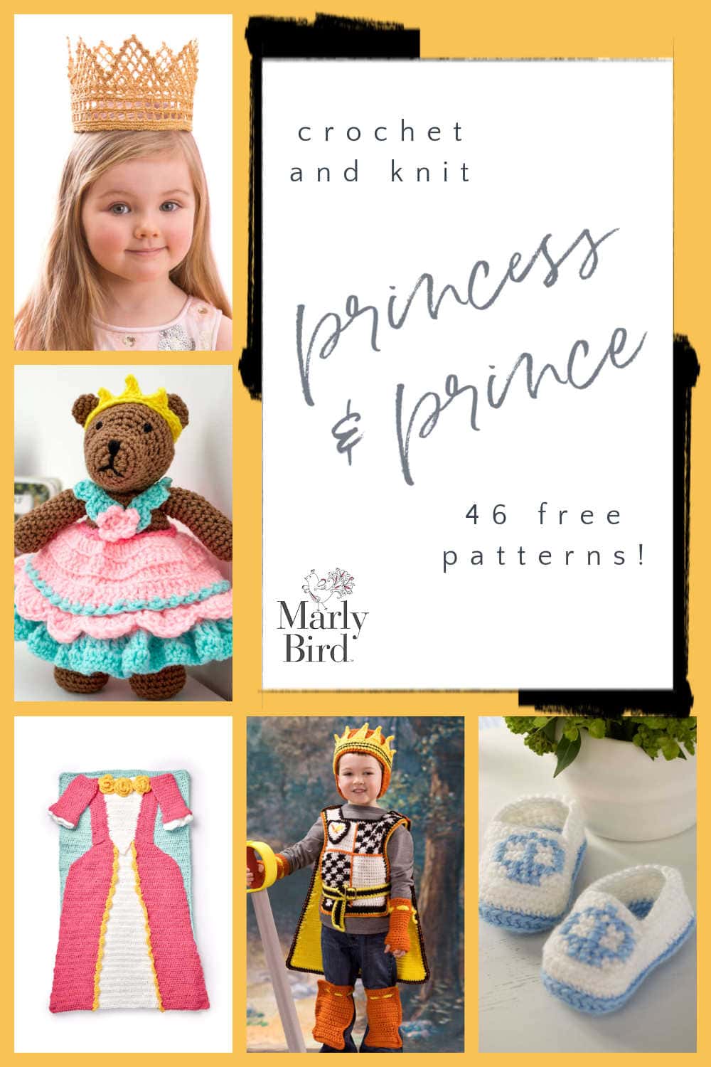 46 Princess and Prince Costume Patterns, Toys+ | Marly Bird