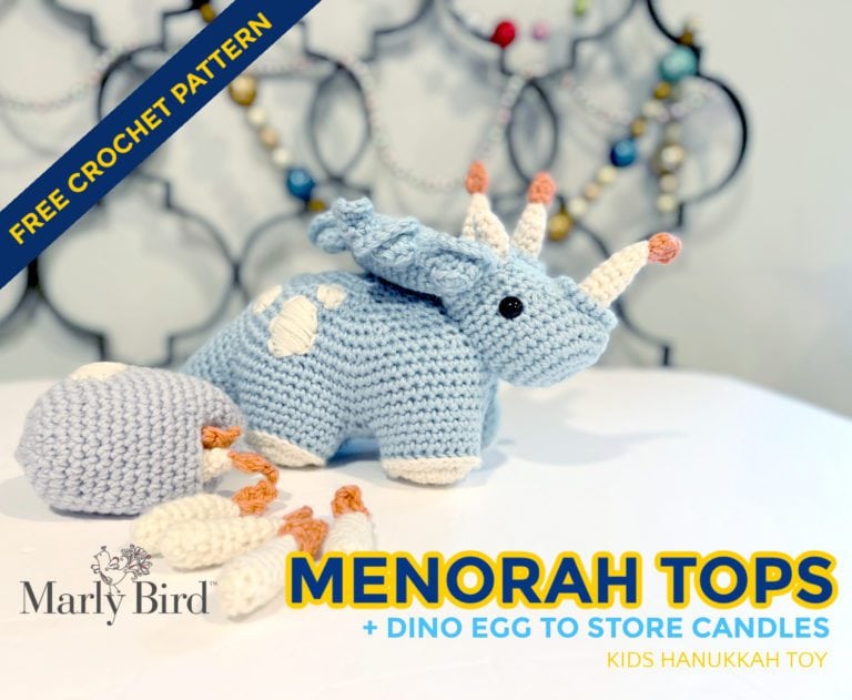 15 Free Hanukkah Patterns to Crochet and Knit | Marly Bird