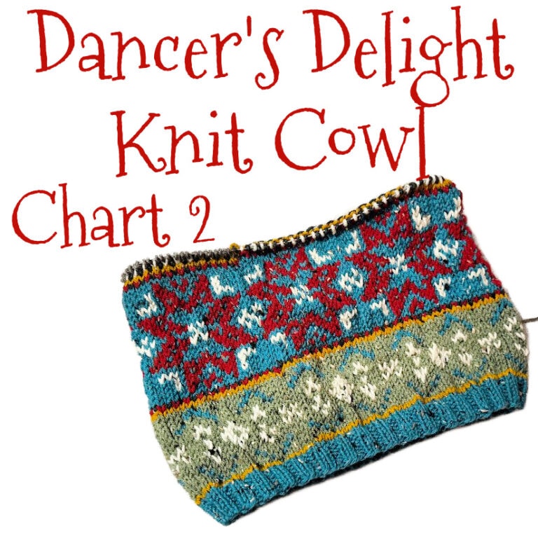 Dixen's Delight Knit Cowl - Chart 2 | Marly Bird