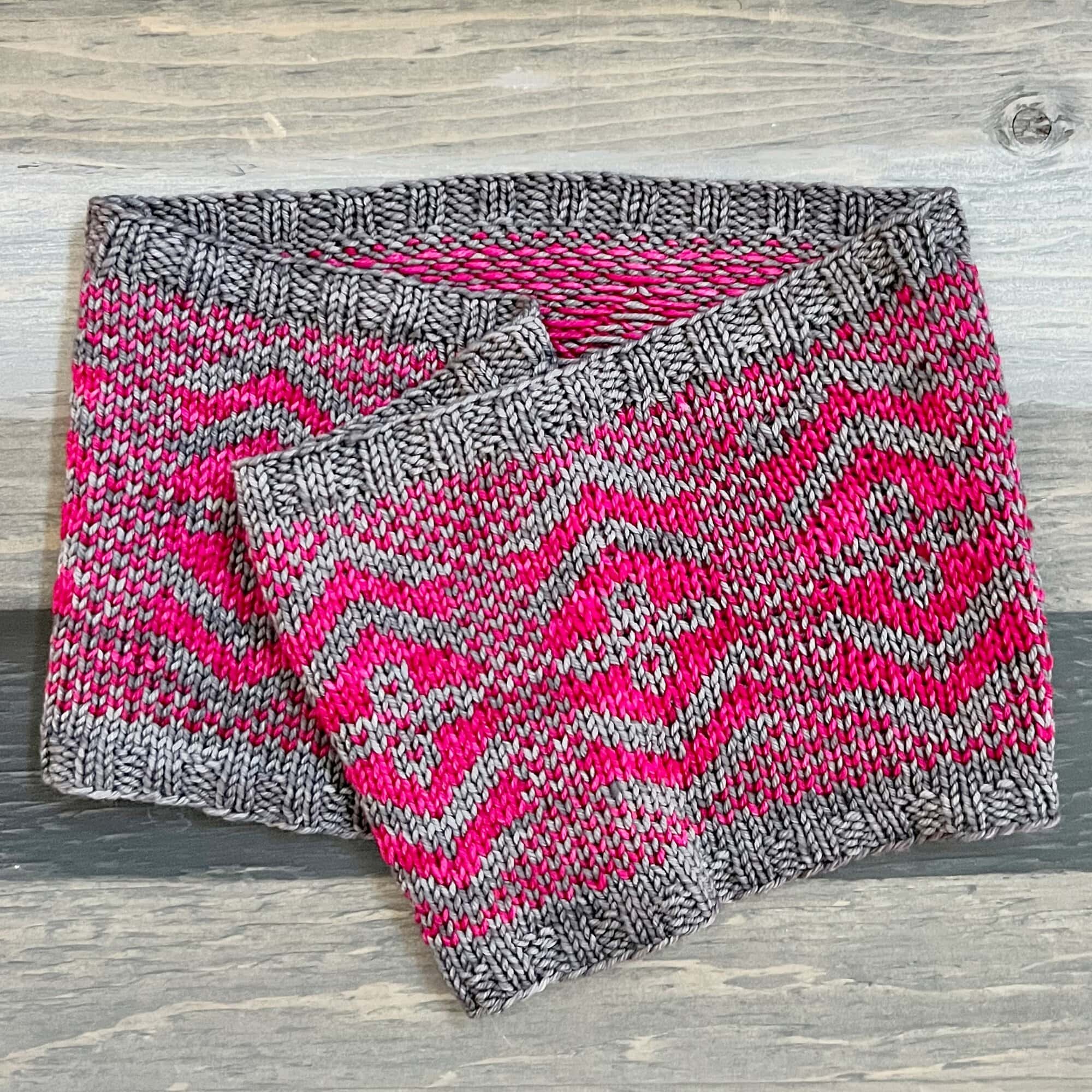 Free Stranded Colorwork Knit Cowl Pattern – Evermore