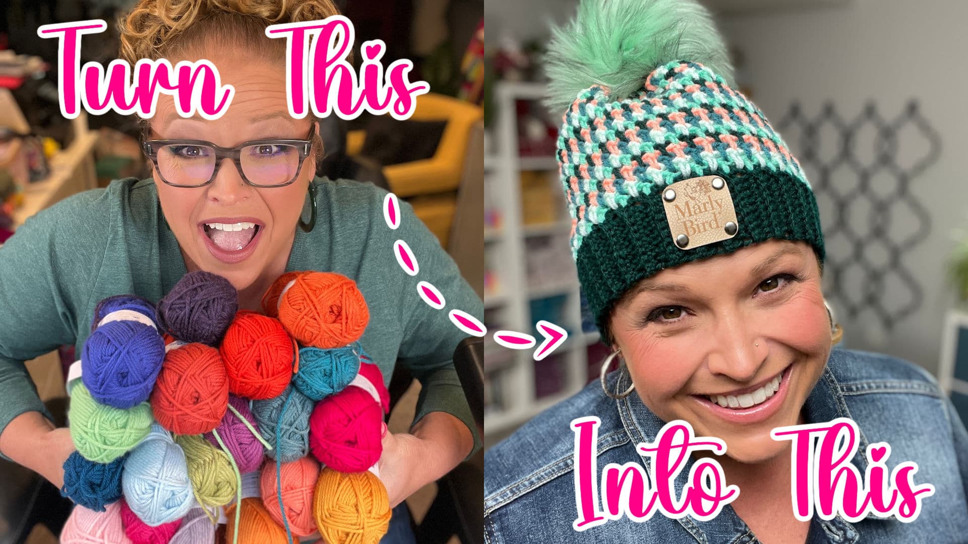 Flicker and Flash Crochet Hat – Free Crochet Pattern | Marly Bird