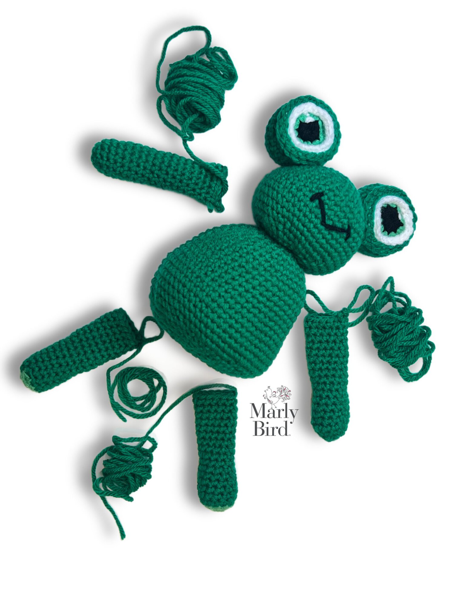 Simple Crochet Frog - Your New Frogging Friend! | Marly Bird