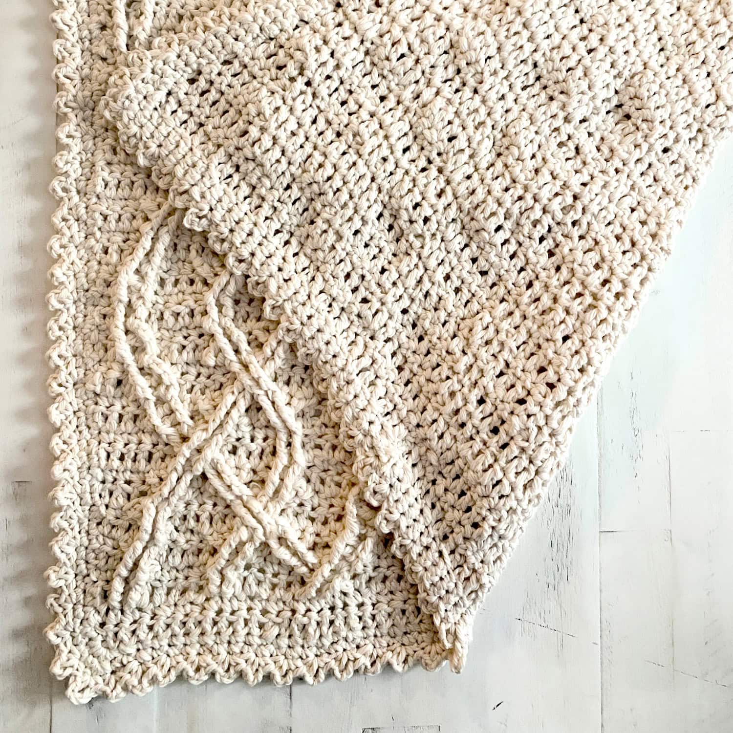 Inishmore Crochet Cable Blanket Pattern | Discover Hidden Cables and ...