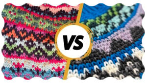 Knit and Crochet Versions of Same Patterns - BiCrafty Bestie