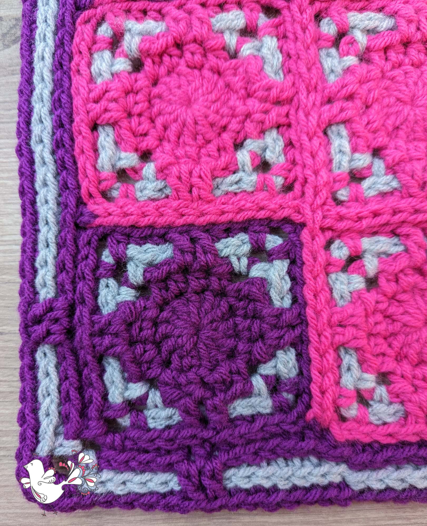 Moogly CAL 2024 | Larkwood Crochet Block | Marly Bird