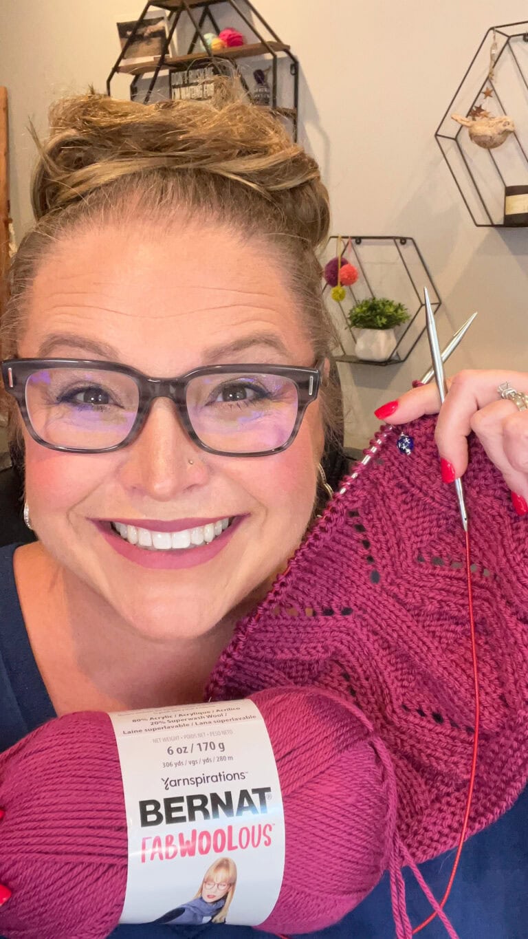 How to Knit Lace with Twisted Stitches - Lace Pattern and Video ...