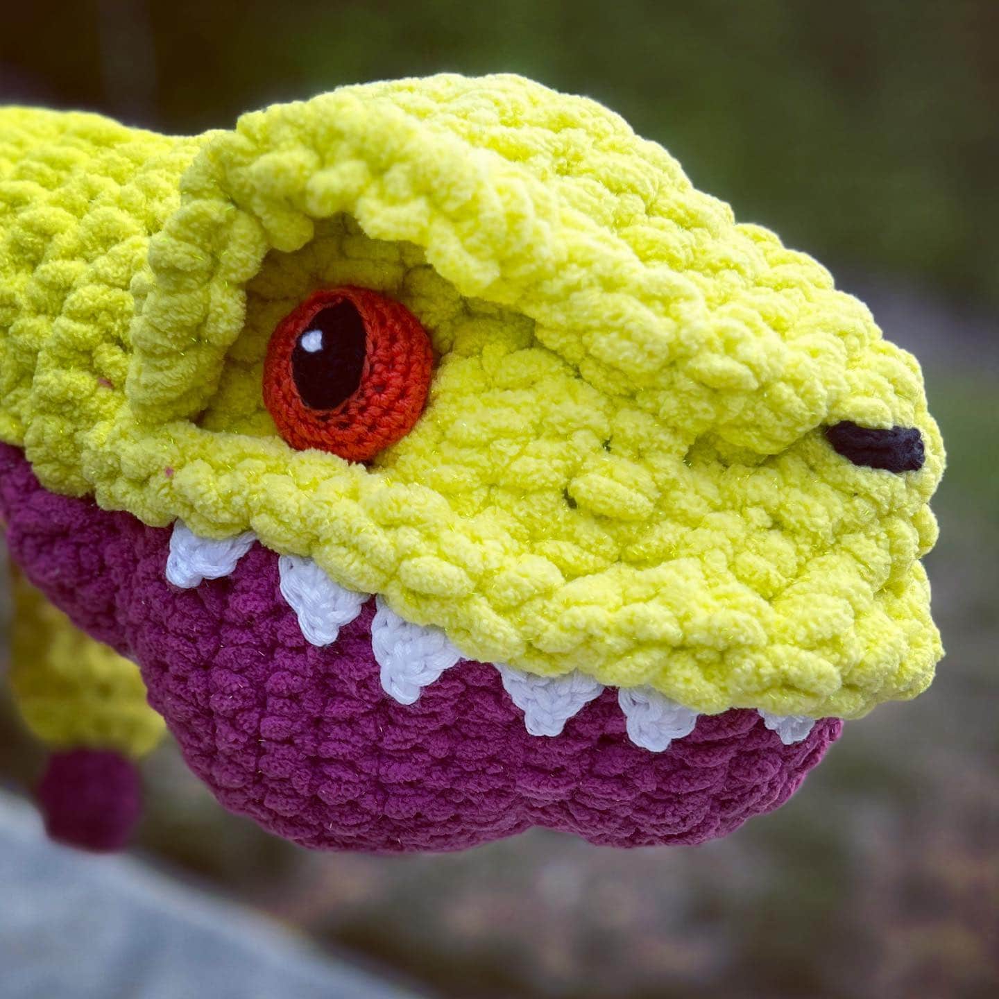 Dinosaur Plush Crochet Free Pattern: Create Rori the Raptor
