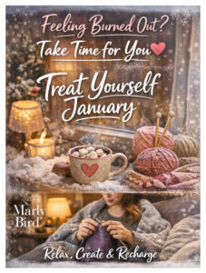 Treat Yourself January: 93 Free Knitting & Crochet Patterns by Marly Bird