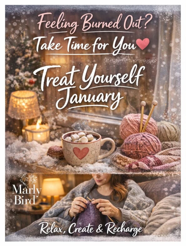 Treat Yourself January: 93 Free Knitting & Crochet Patterns by Marly Bird