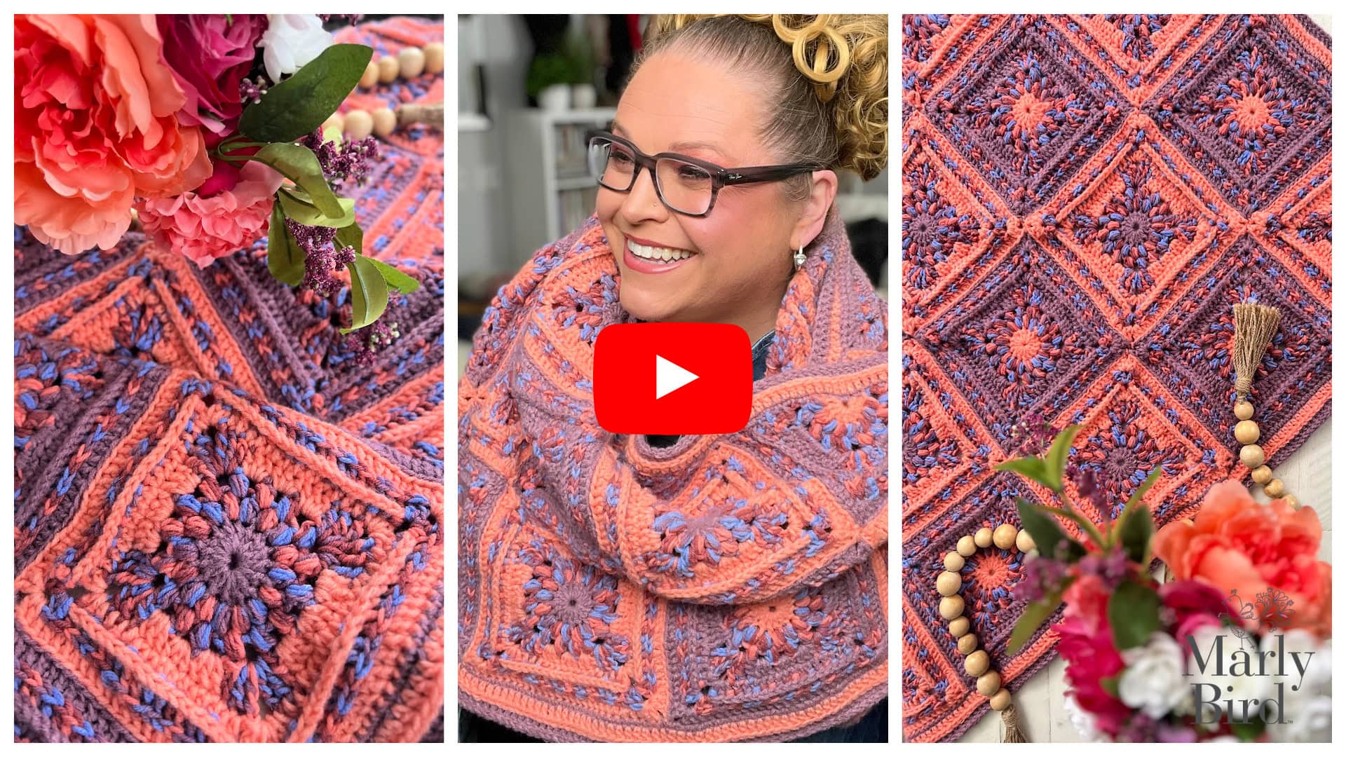 Wildflower Wander Crochet Motif-Free Pattern | Marly Bird