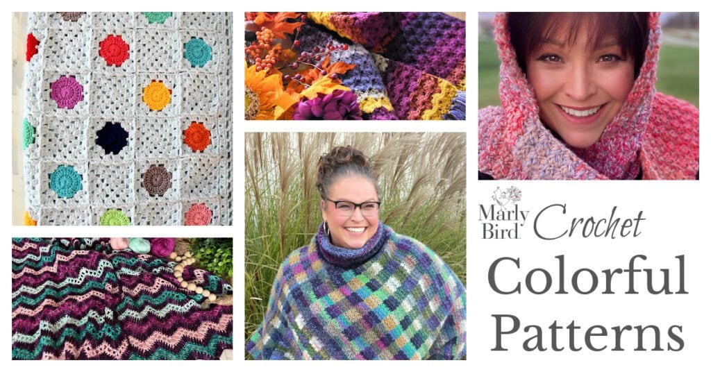 Marly Bird's Most Colorful Crochet Patterns | Marly Bird